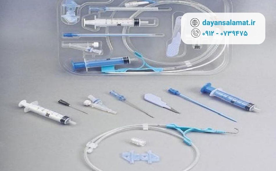 نصب کاتتر وریدی CVC Line در منزل توسط پزشک به صورت 24 ساعته